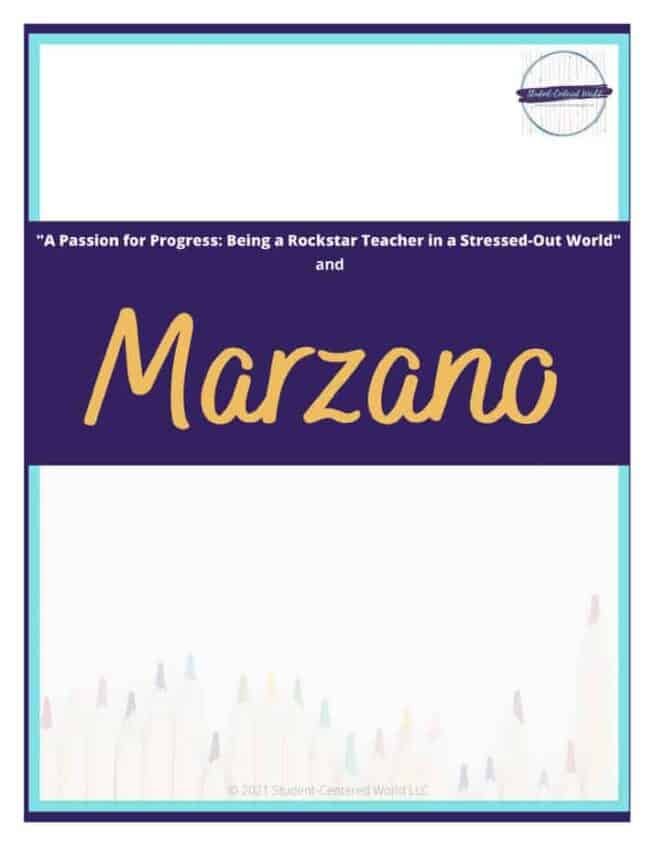 Marzano Observation Success in the 21st-Century Classroom