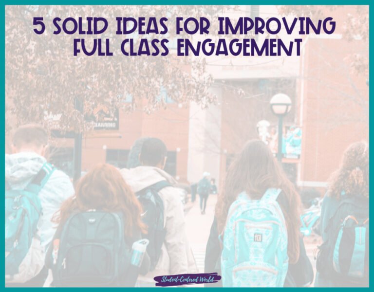 How to Increase Class Engagement: 5 Student Strategies