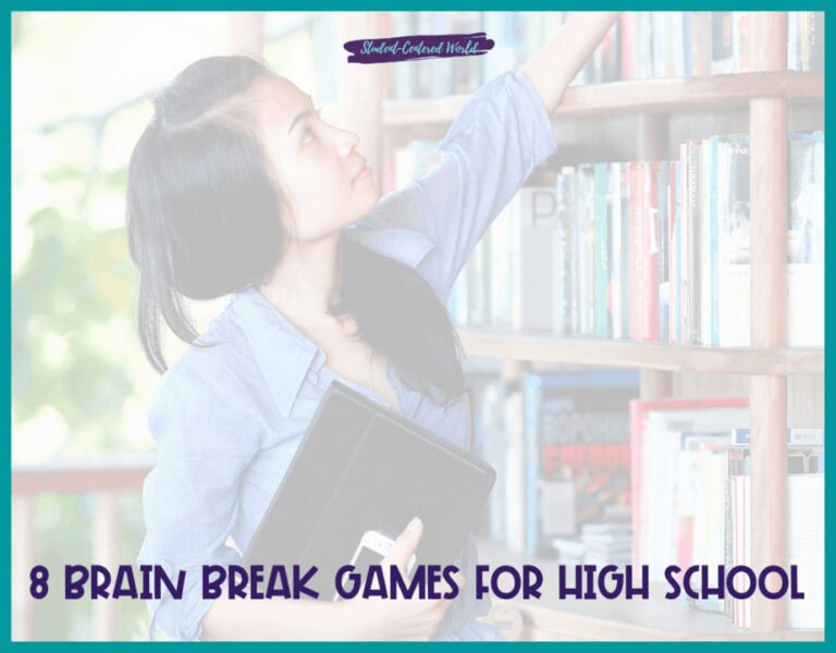 8 Easy, Awesome Brain Break Games for High School Students