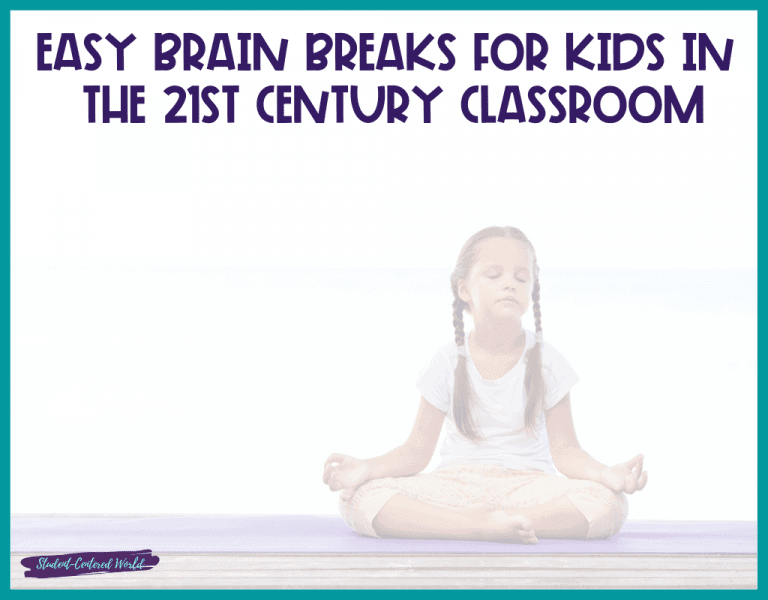 How to Add Brain Breaks for Kids in the Classroom