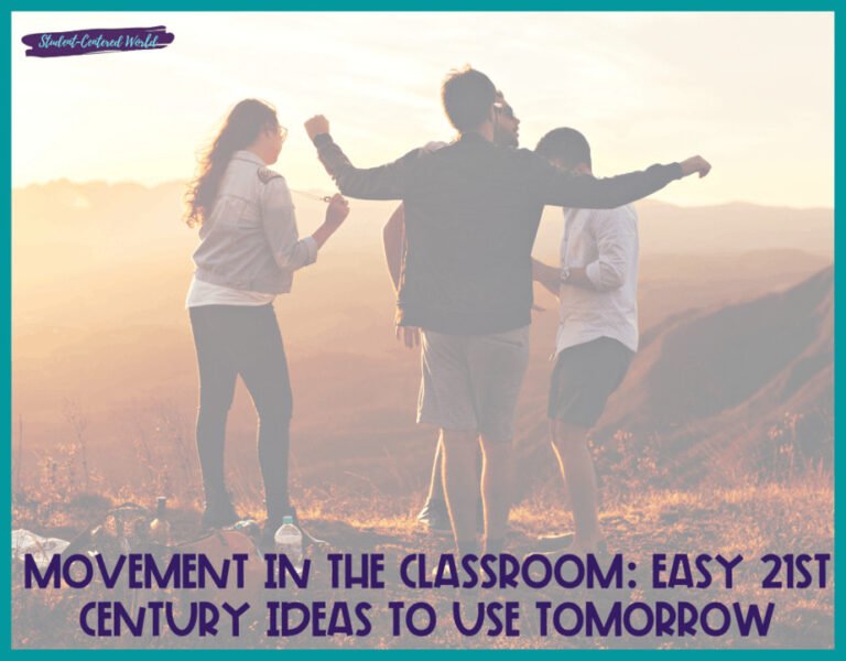 Movement in the Classroom: How to Incorporate While Teaching