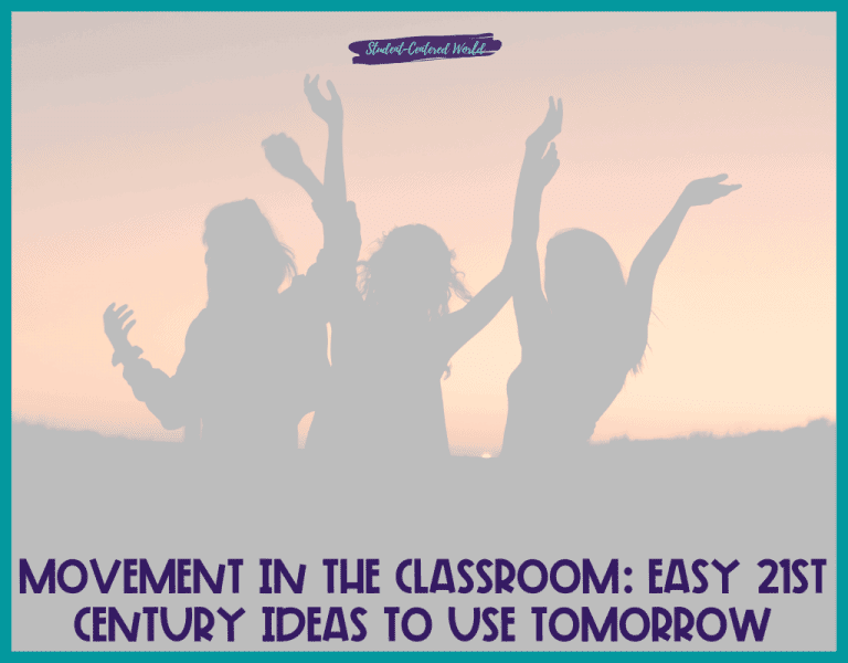 Movement in the Classroom: How to Incorporate While Teaching