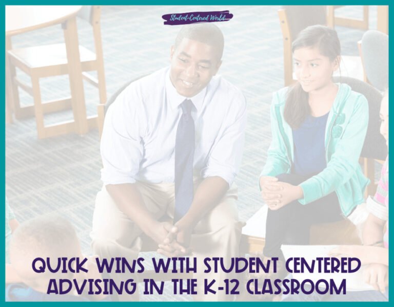 Student-Centered Advising Approach for Academic Success