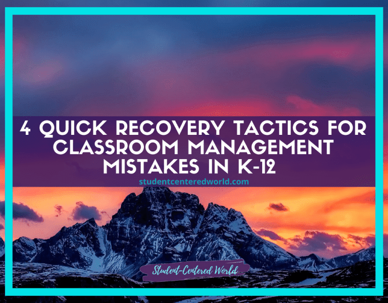 8 Easy Classroom Management Visual Aids for K-12 Students