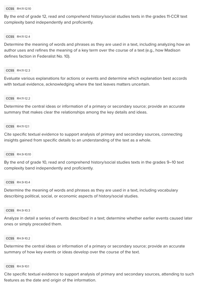 Teaching the Enlightenment and the Age of Reason of the 18th Century