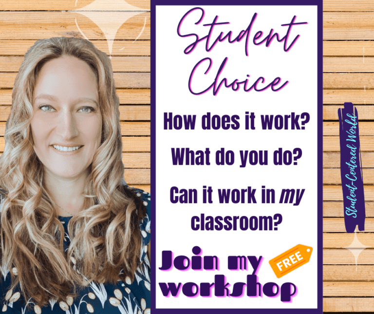 Easy Ways to Give Student Choice in the Classroom