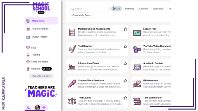MagicSchool: AI Tool for Teachers Tutorial